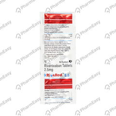 Rivared 2.5 MG Tablet (10): Uses, Side Effects, Price & Dosage | PharmEasy