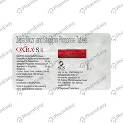 Oxra S 10/50mg Strip Of 15 Tablets: Uses, Side Effects, Price & Dosage | PharmEasy