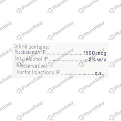 Nuroday 1500 MCG/ML Solution For Injection (1): Uses, Side Effects ...