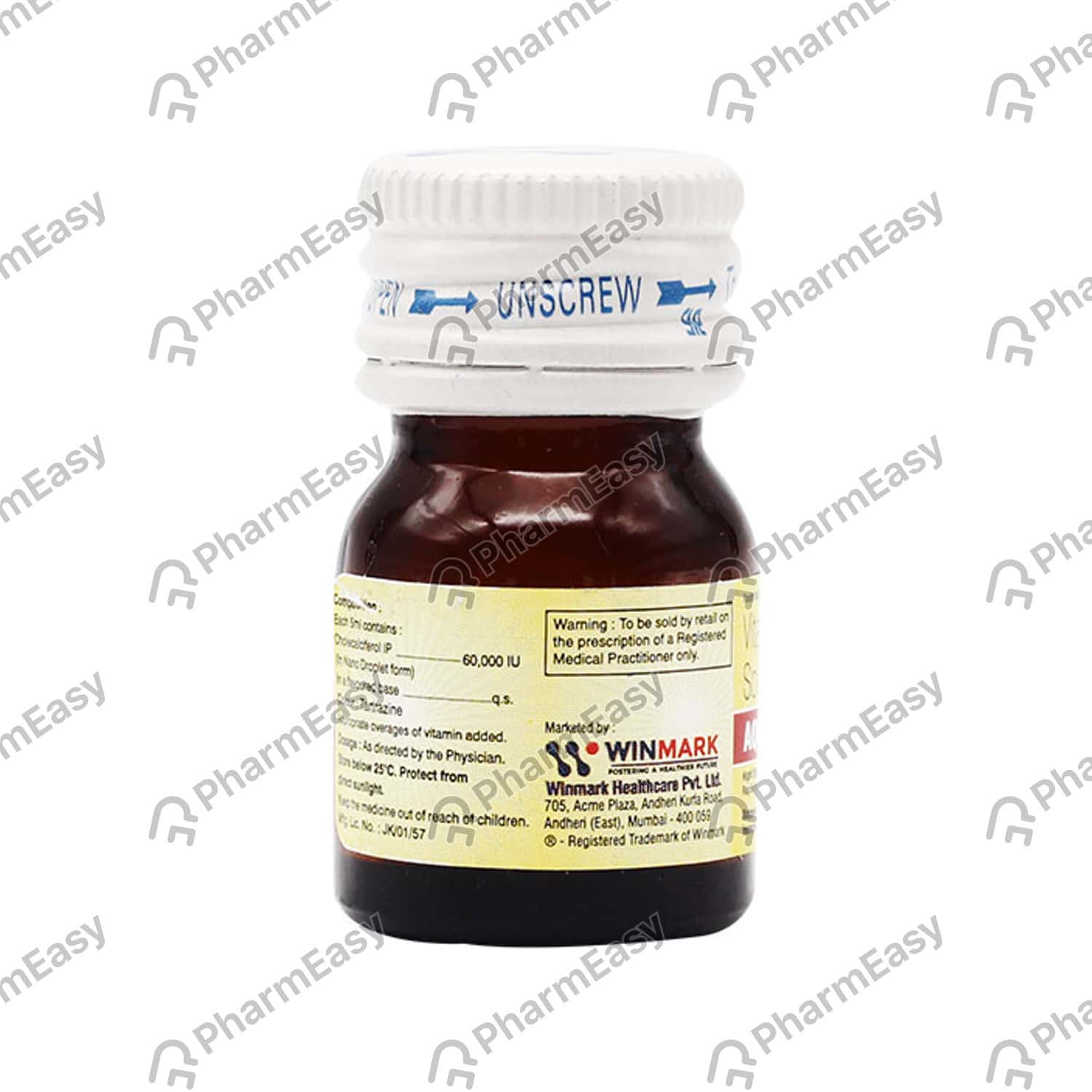 Aqua D3 60000 IU/5ML Oral Solution (5): Uses, Side Effects, Price & Dosage | PharmEasy