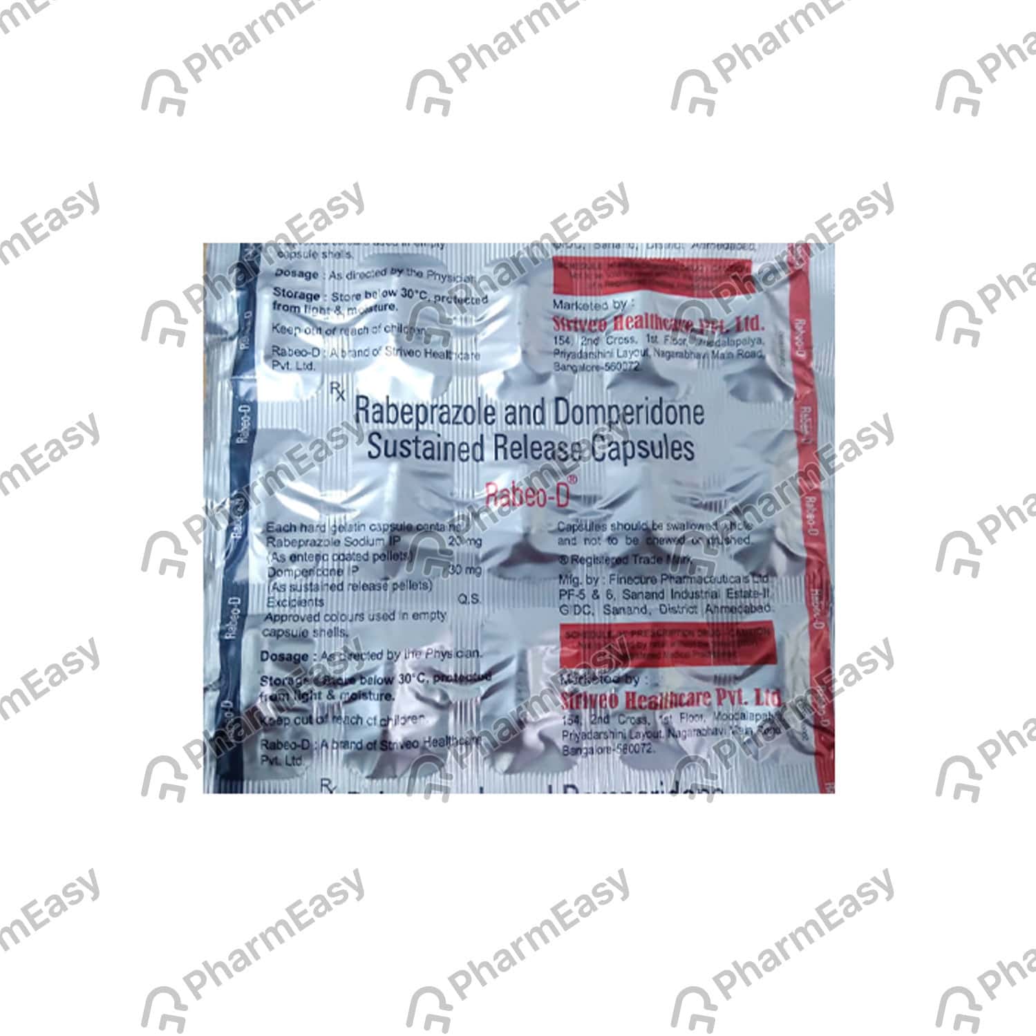 Rabeo D Strip Of 15 Capsules: Uses, Side Effects, Price & Dosage ...