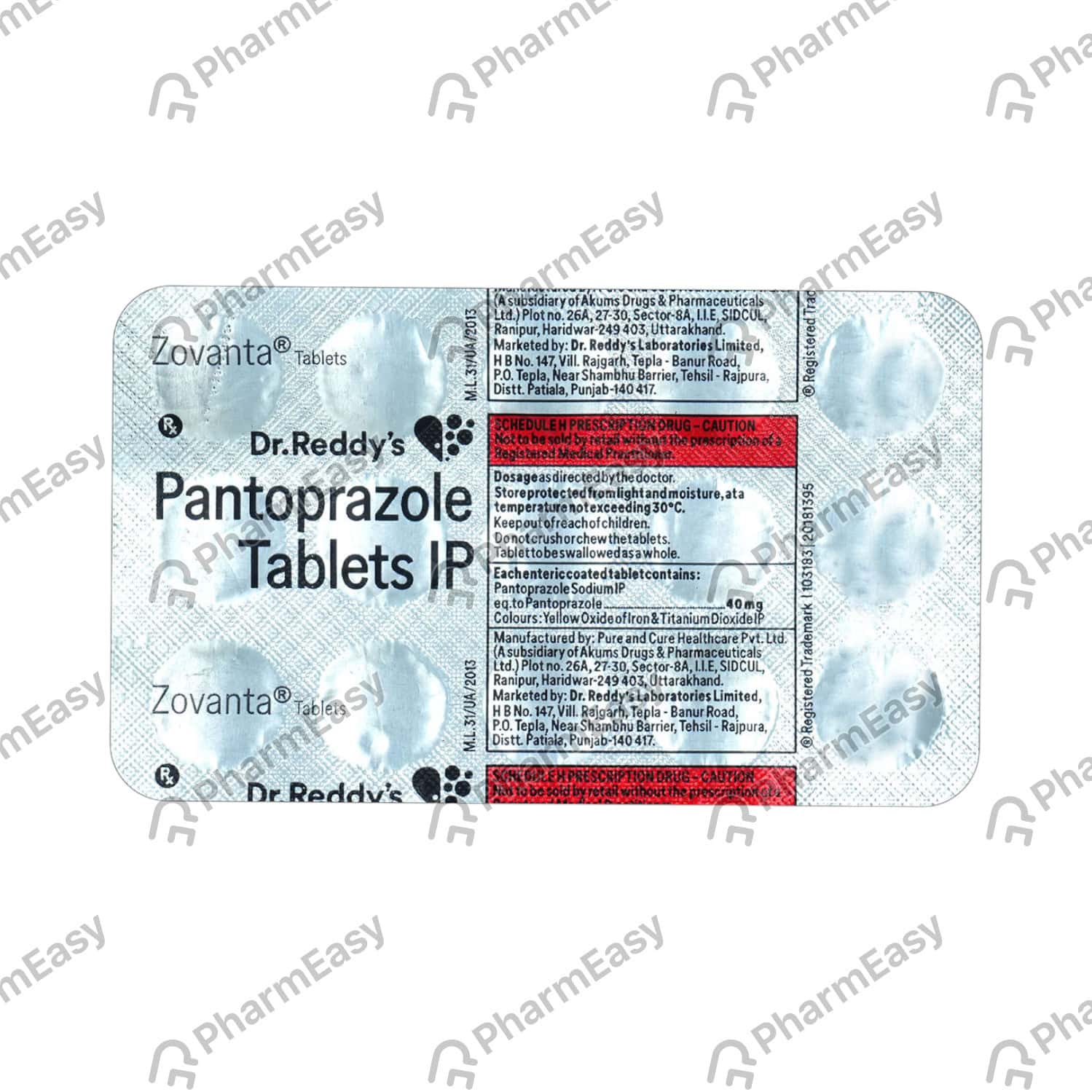 Zovanta 40 MG Tablet (15): Uses, Side Effects, Price & Dosage | PharmEasy