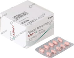Apigy 5 MG Tablet (10): Uses, Side Effects, Price & Dosage | PharmEasy