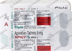 Apigy 5 MG Tablet (10): Uses, Side Effects, Price & Dosage | PharmEasy
