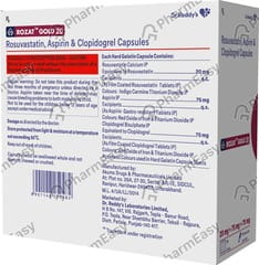 Rozat Gold 20mg Strip Of 15 Capsules: Uses, Side Effects, Price ...