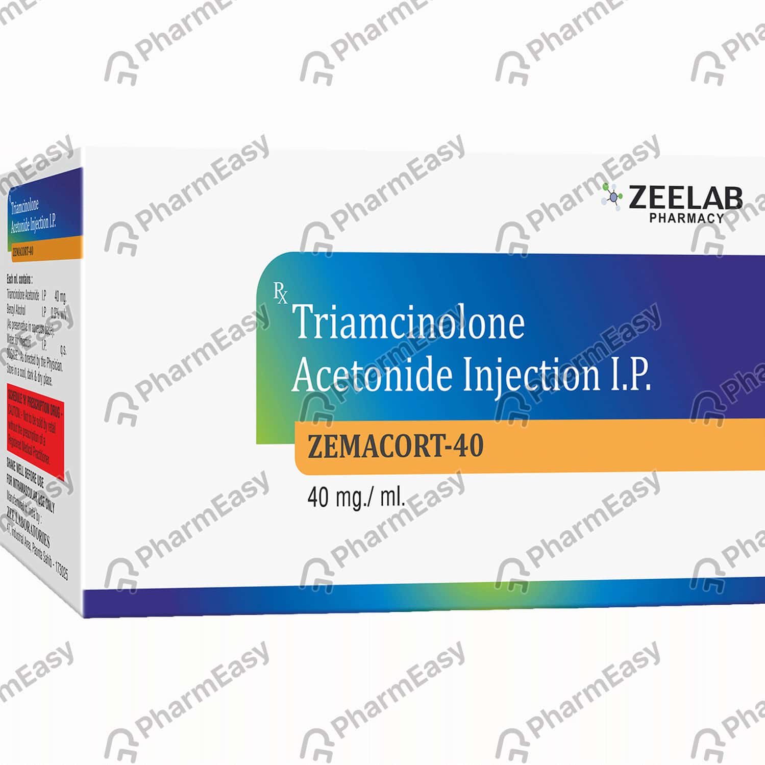 Buy Zemacort 40 MG/ML Injection (1) Online at Flat 15% OFF | PharmEasy