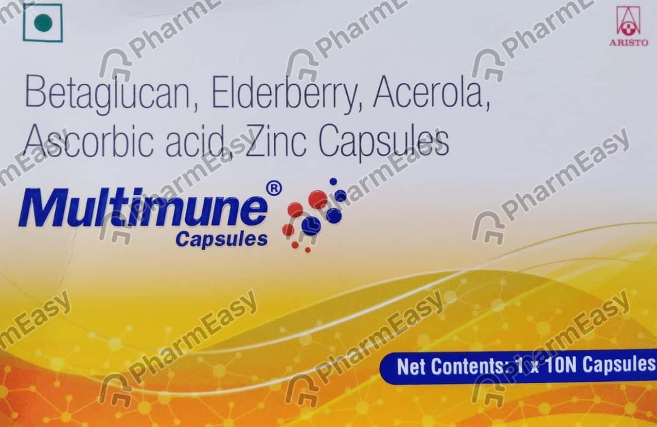 Buy Multimune Strip Of 10 Capsules Online at Flat 15% OFF | PharmEasy