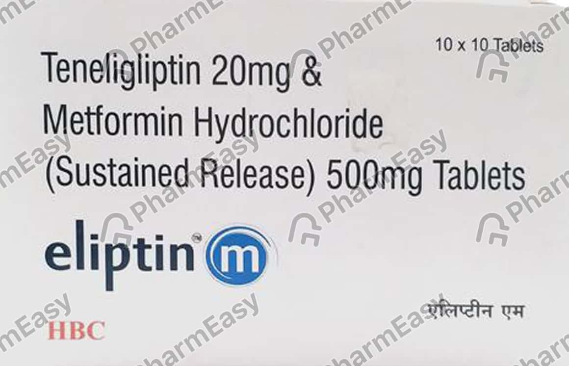 Gliptinext M 500mg Strip Of 10 Tablets: Uses, Side Effects, Price ...