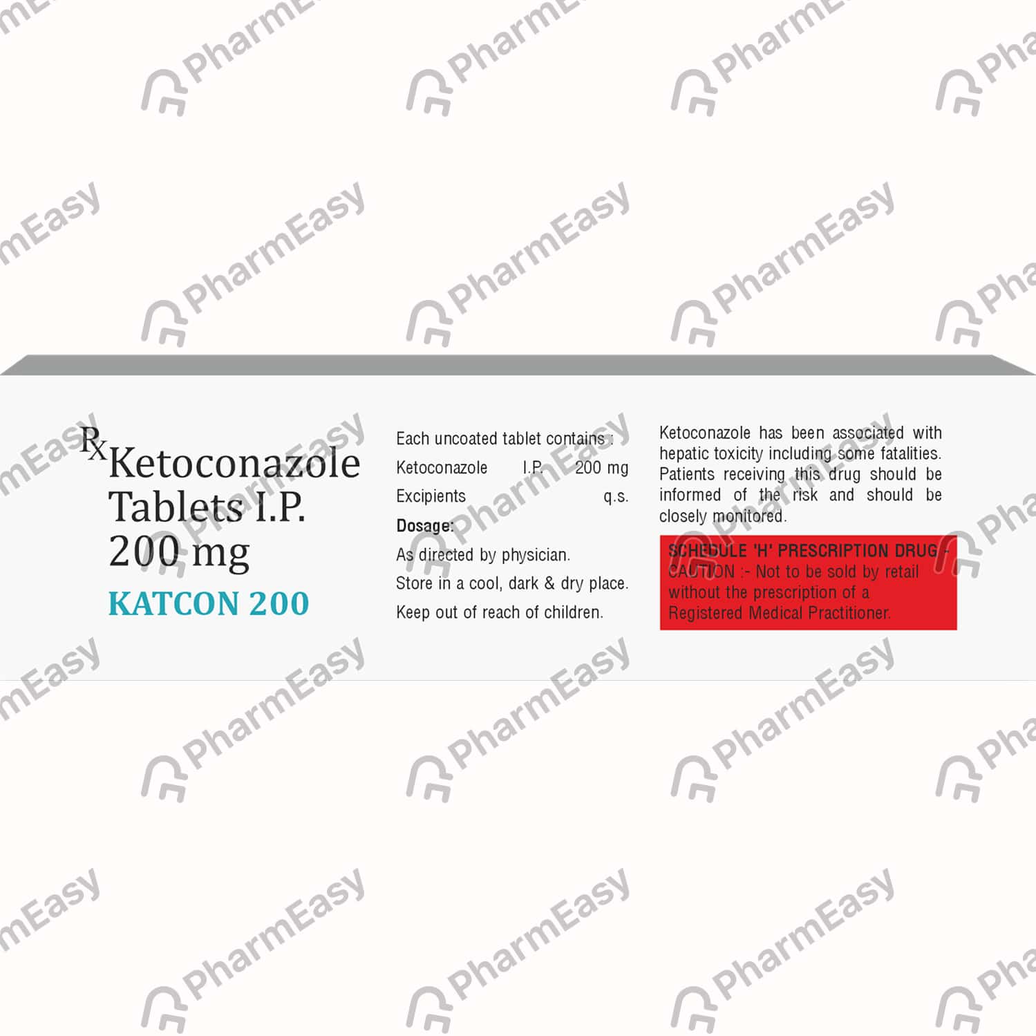 Buy Katcon 200 MG Tablet (10) Online at Flat 15% OFF | PharmEasy