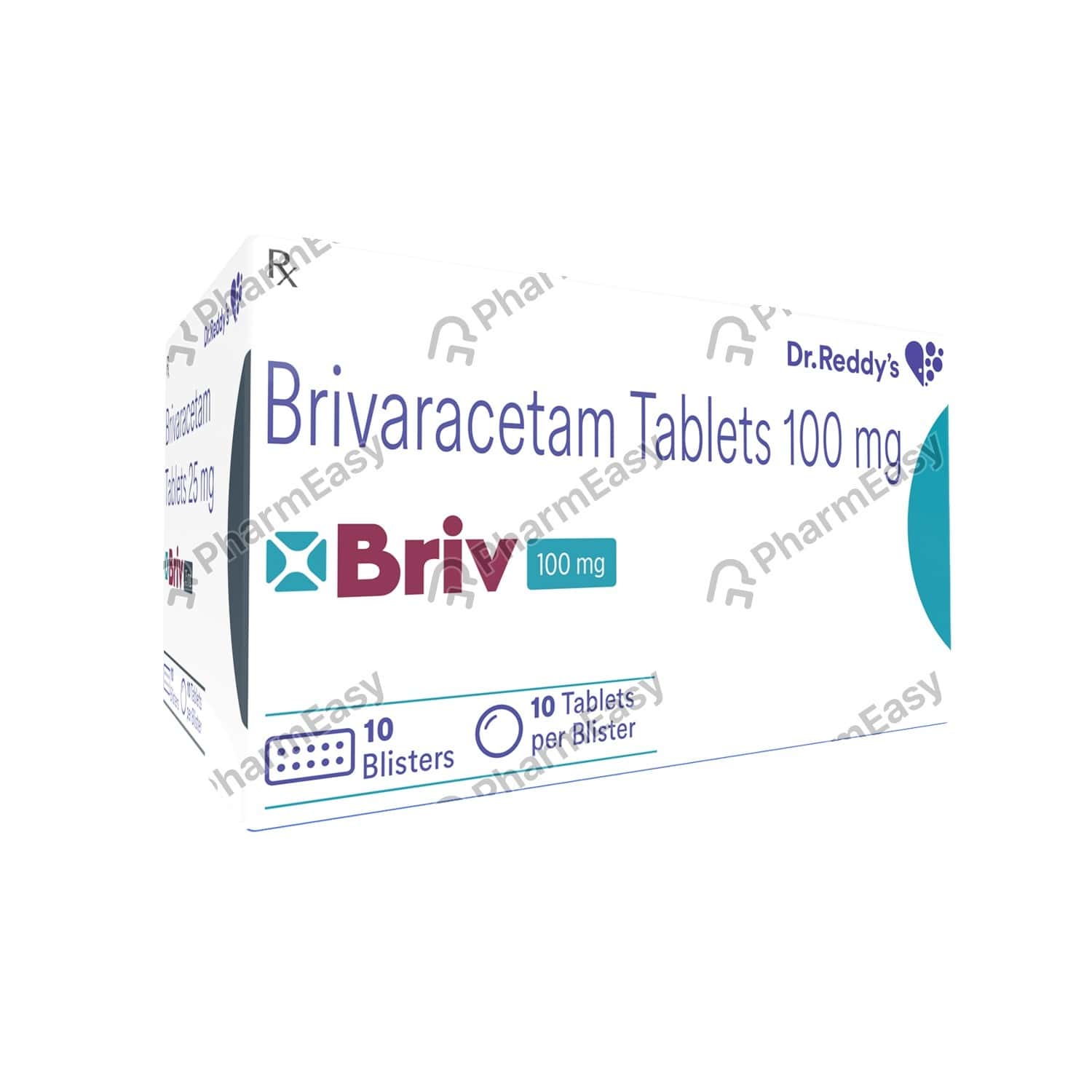 Briv 100 MG Tablet (10) - Uses, Side Effects, Dosage, Composition ...