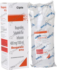 Buy Ibugesic Rtu 400 MG/100ML Solution For Infusion (100) Online & Save ...