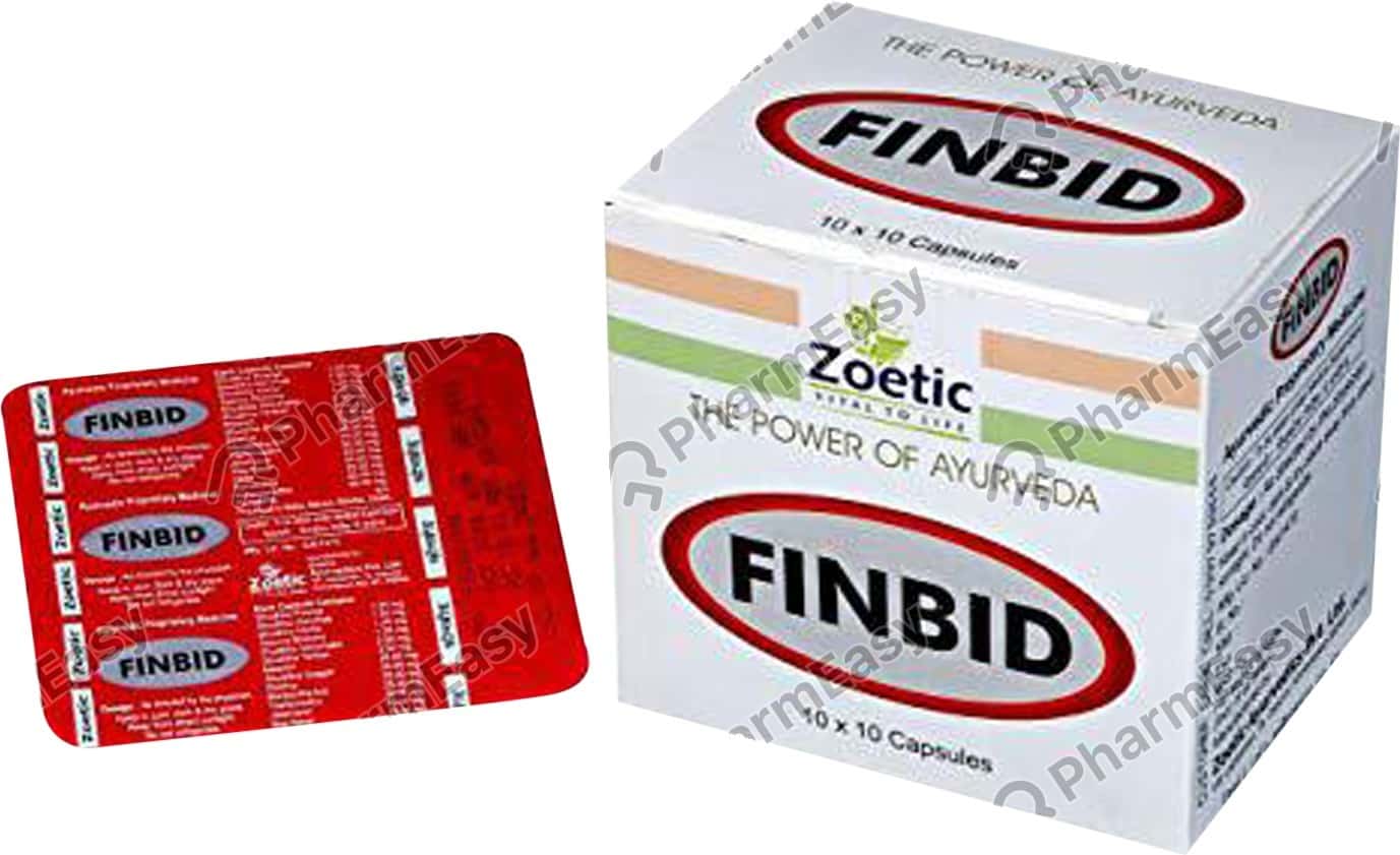 Buy Finbid Capsule (10) Online & Save Up to 24% at PharmEasy