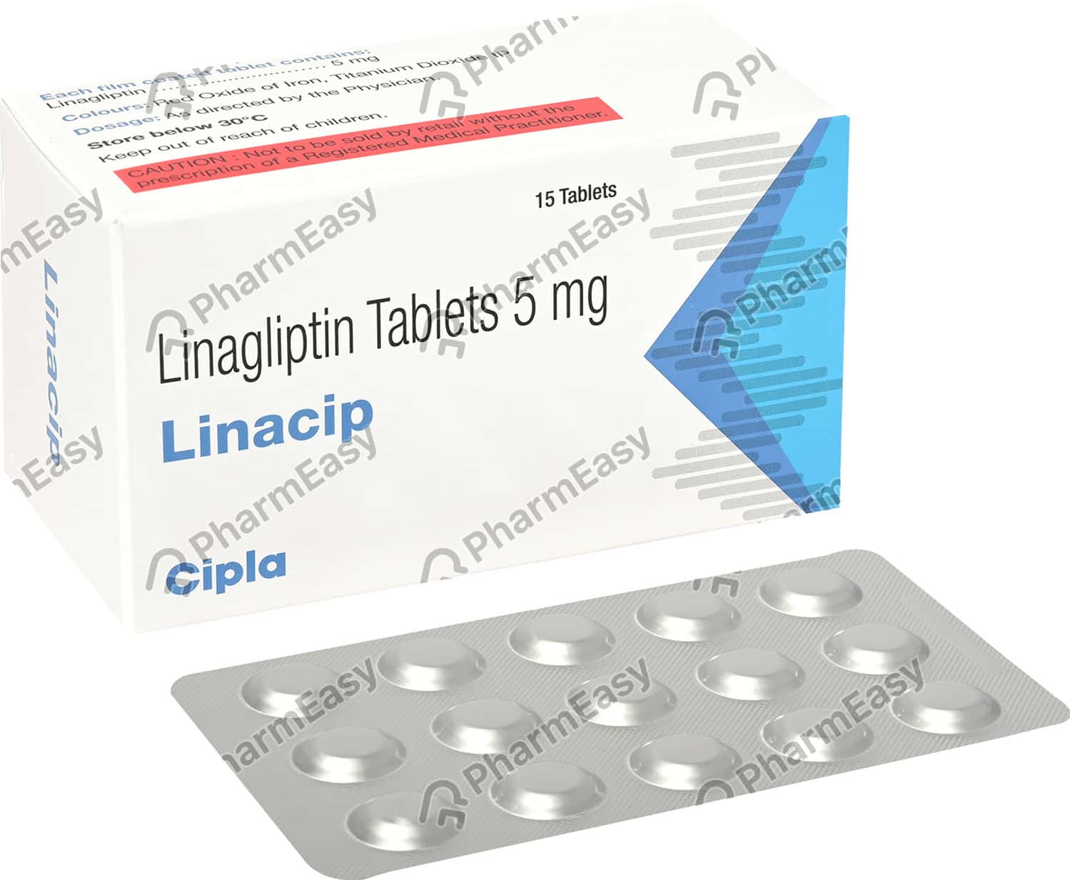 Buy Linacip 5 MG Tablet (15) Online at Flat 15% OFF | PharmEasy