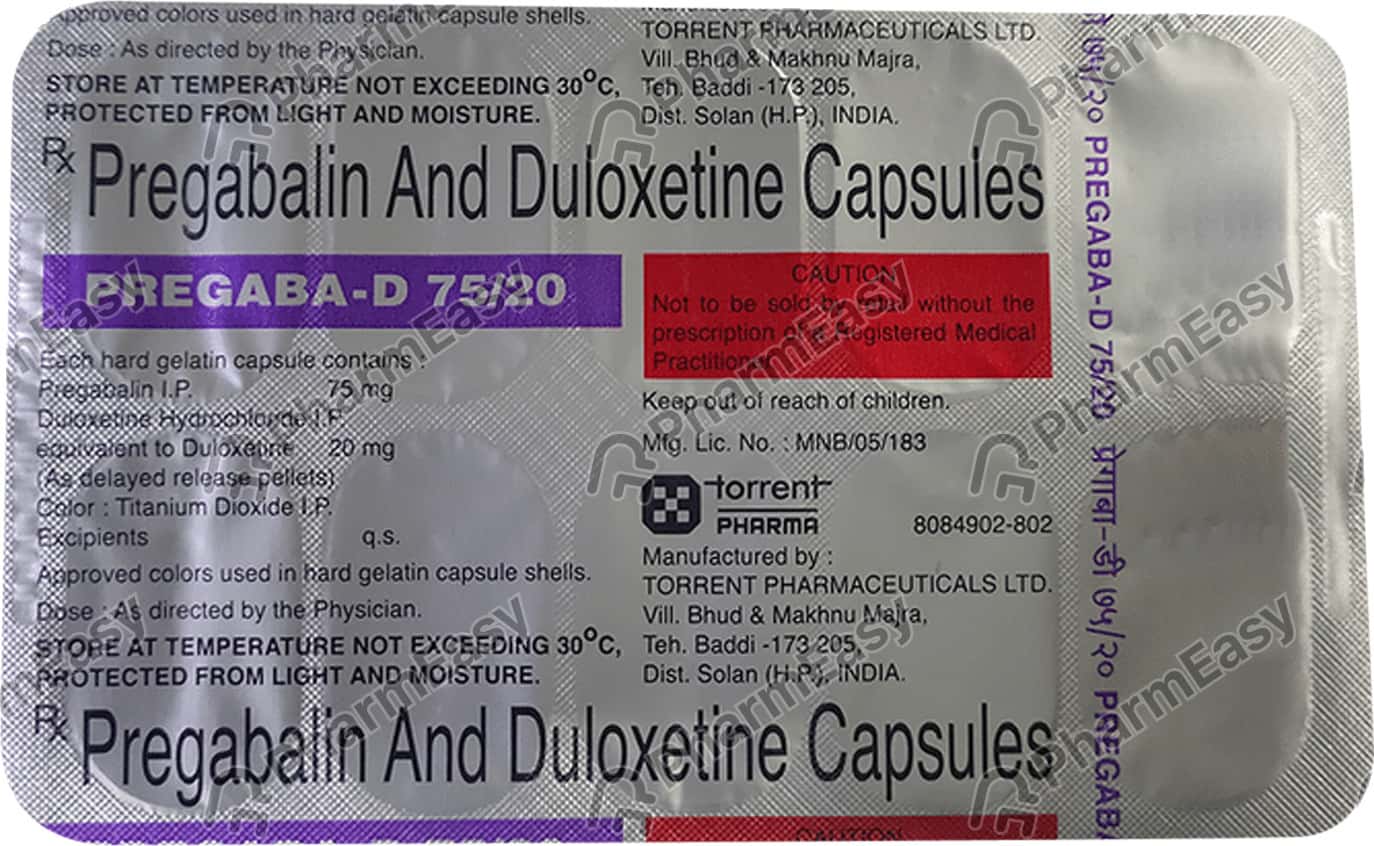 Buy Nova D 75mg Strip Of 10 Capsules Online at Flat 15% OFF | PharmEasy