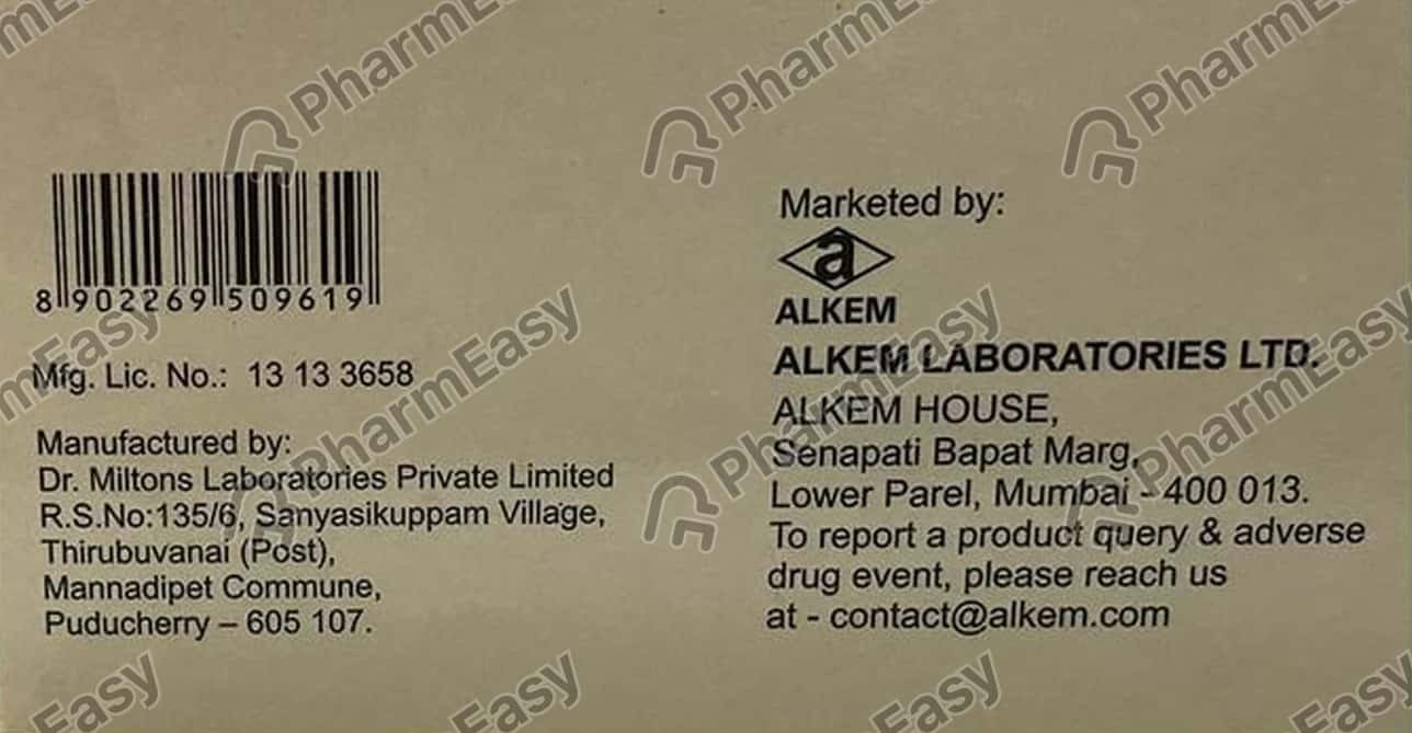 Tamica Am 40mg Strip Of 15 Tablets: Uses, Side Effects, Price & Dosage ...