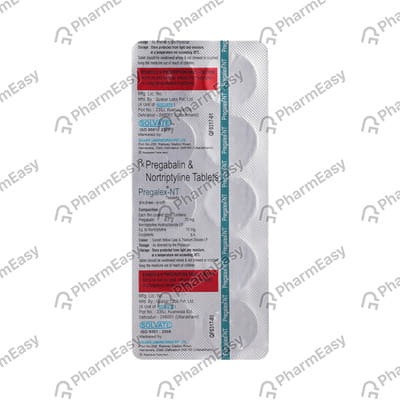 Pregalex Nt Strip Of 10 Tablets: Uses, Side Effects, Price & Dosage ...