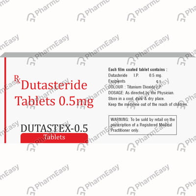 Dutastex 0.5 MG Tablet (10): Uses, Side Effects, Price & Dosage | PharmEasy