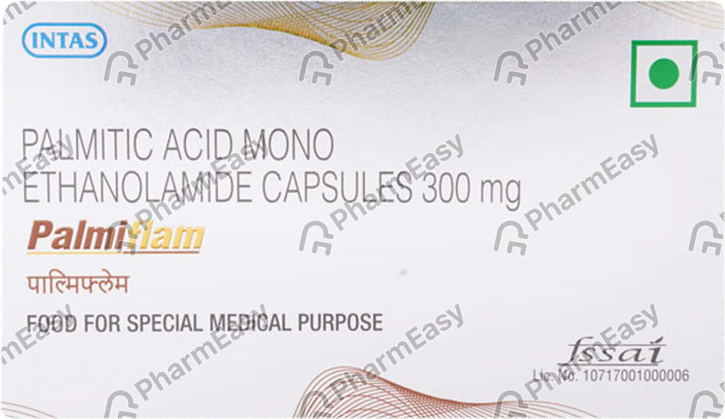 Buy Palmiflam 300 MG Capsule (10) Online & Save Up to 24% at PharmEasy