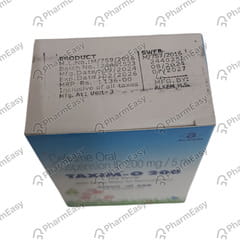 Taxim O 200 MG/5ML Dry Syrup (30): Uses, Side Effects, Price & Dosage ...