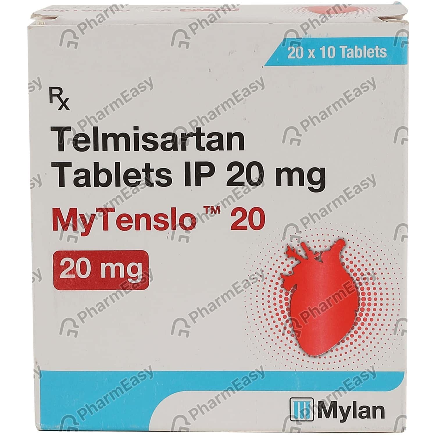 Mytenslo 20 MG Tablet (10): Uses, Side Effects, Price & Dosage | PharmEasy