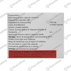 Buy K Dox Strip Of 10 Capsules Online at Flat 15% OFF | PharmEasy