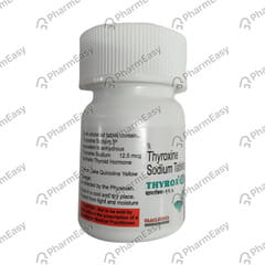 Thyrox 12.5 MCG Tablet (120): Uses, Side Effects, Price & Dosage ...