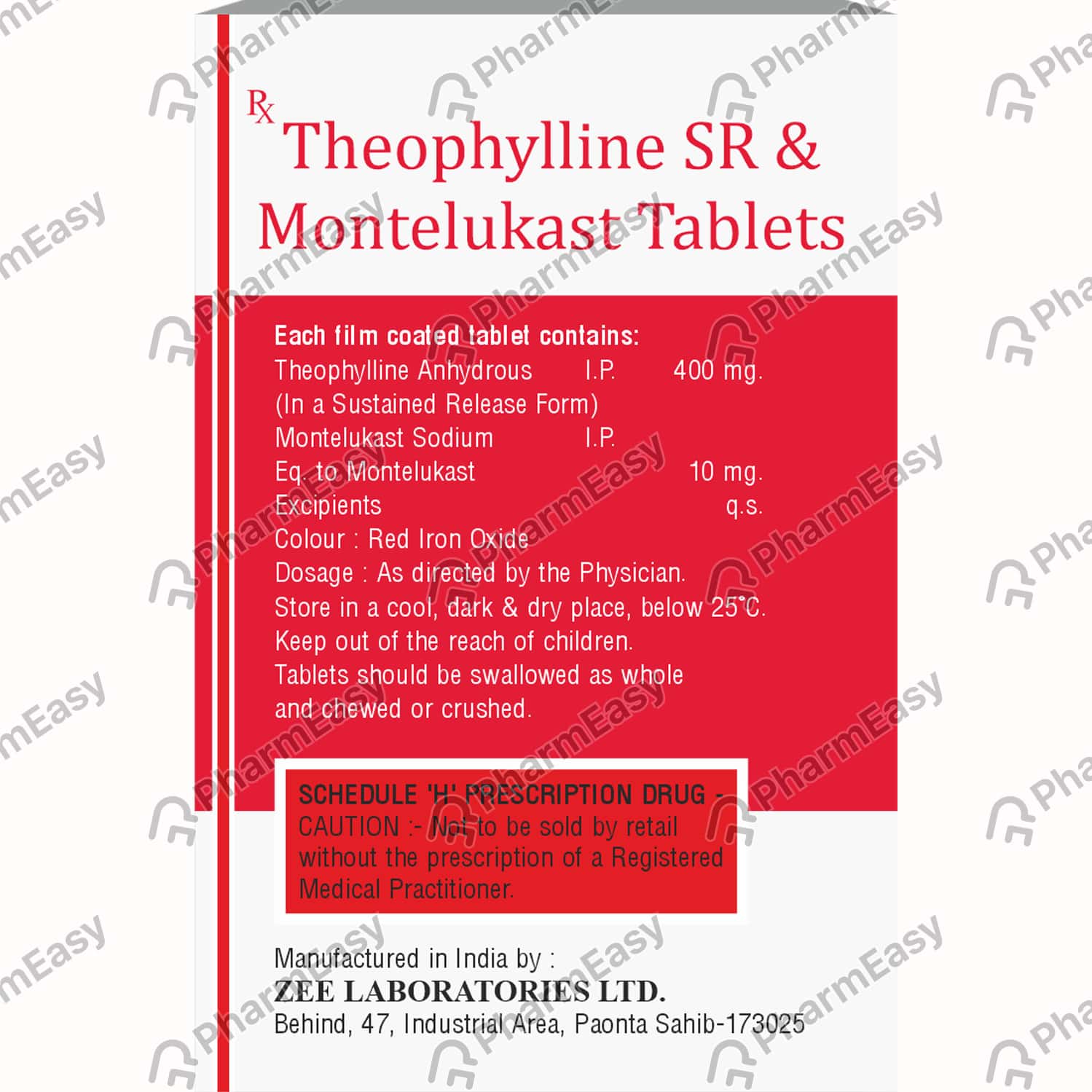 Buy Theozem M Strip Of 10 Tablets Online at Flat 15% OFF | PharmEasy