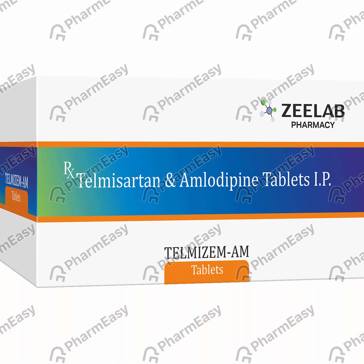 Telmizem Am Strip Of 10 Tablets: Uses, Side Effects, Price & Dosage ...
