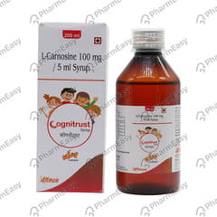 Buy Cognitrust 100 MG/5ML Syrup (200) Online & Save Up to 24% at PharmEasy