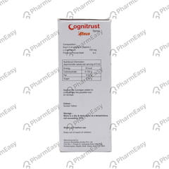 Buy Cognitrust 100 MG/5ML Syrup (200) Online & Save Up to 24% at PharmEasy