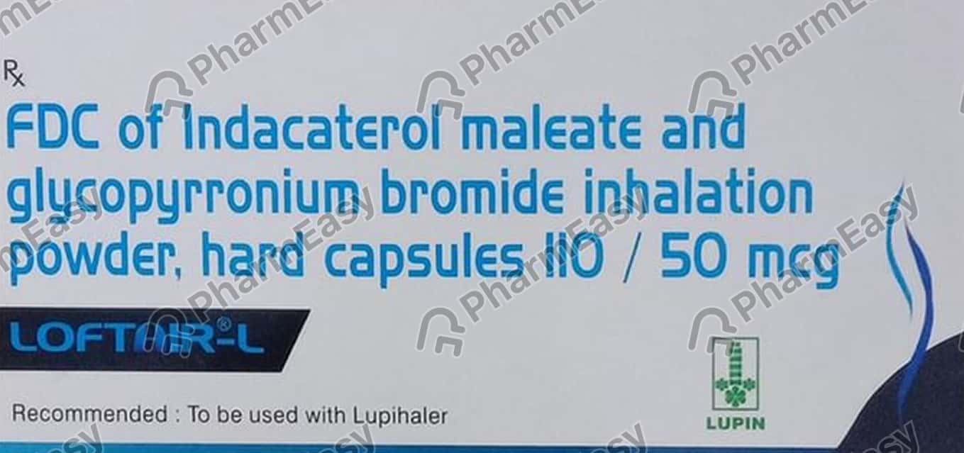 Buy Loftair L Strip Of 10 Capsules Online at Flat 15% OFF | PharmEasy