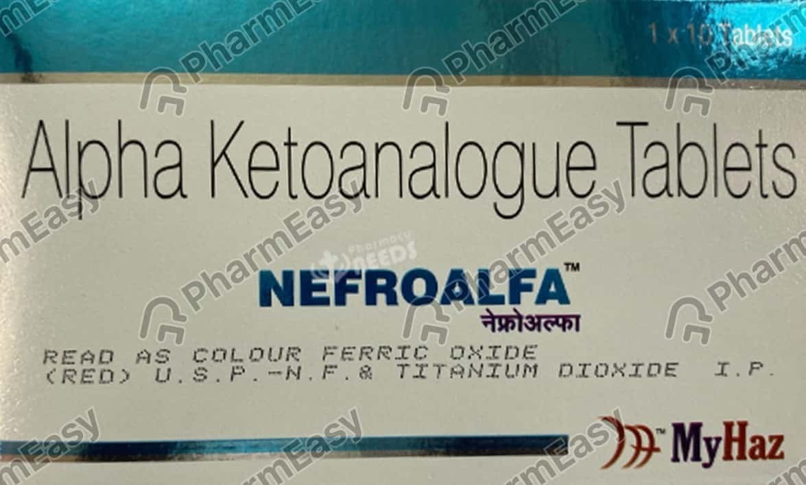 Buy Nefroalfa Strip Of 10 Tablets Online & Save Up to 24% at PharmEasy