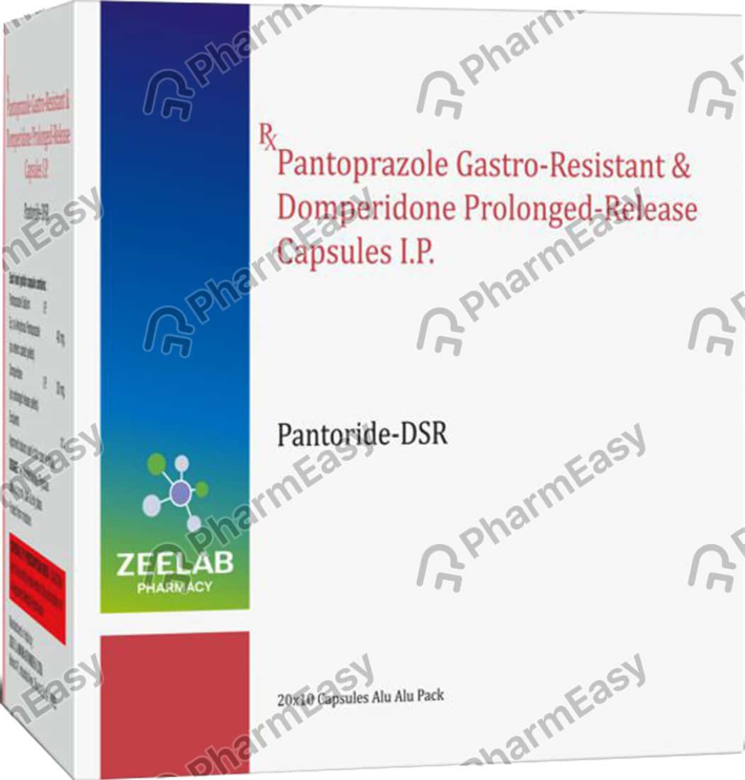 Buy Pantoride Dsr Strip Of 10 Capsules Online at Flat 15% OFF | PharmEasy