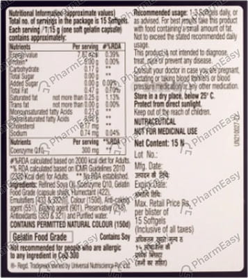 Buy COQ Online & Get Upto 60% OFF at PharmEasy