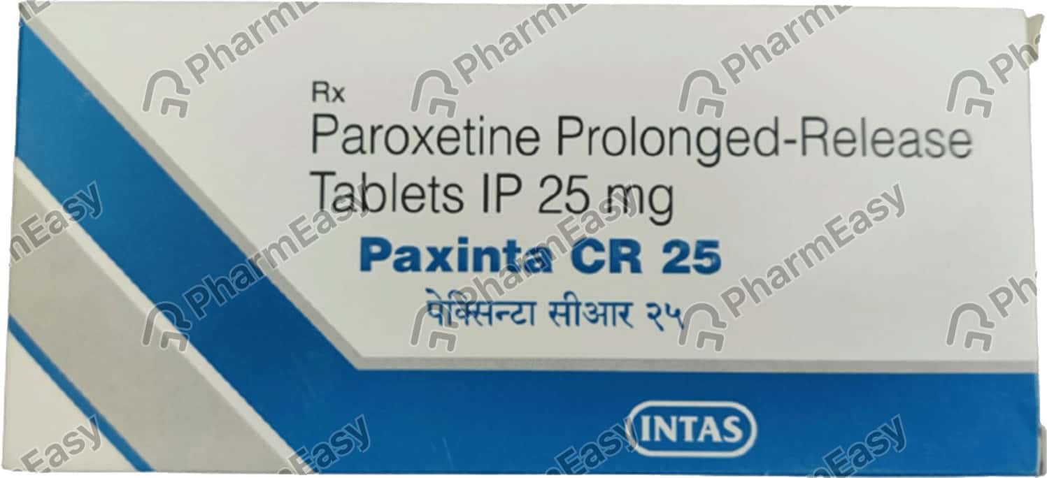 Buy Paxinta Cr 25 MG Tablet (10) Online & Save Up to 24% at PharmEasy