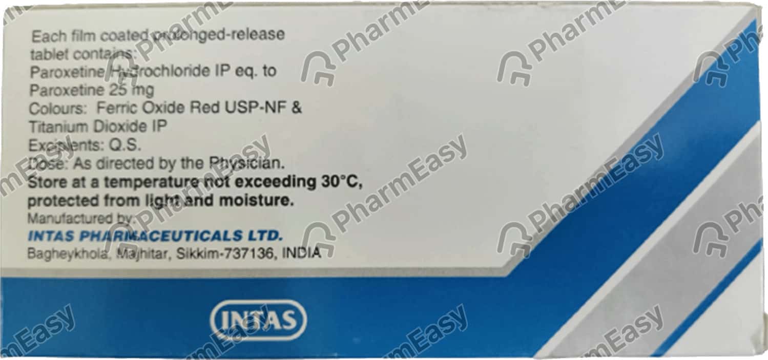 Buy Paxinta Cr 25 MG Tablet (10) Online at Flat 15% OFF | PharmEasy