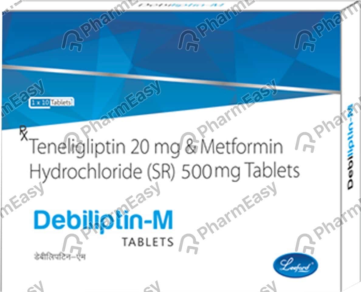 Debiliptin M Forte Strip Of 10 Tablets: Uses, Side Effects, Price ...