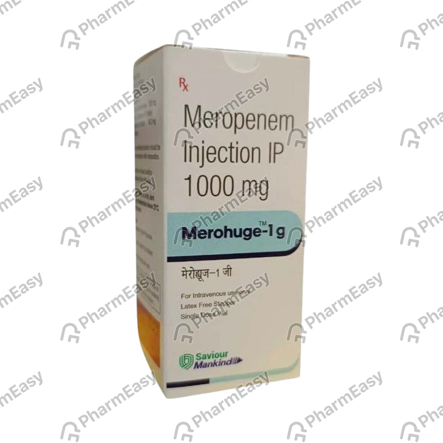 Merohuge 1 G Powder For Injection (1): Uses, Side Effects, Price ...