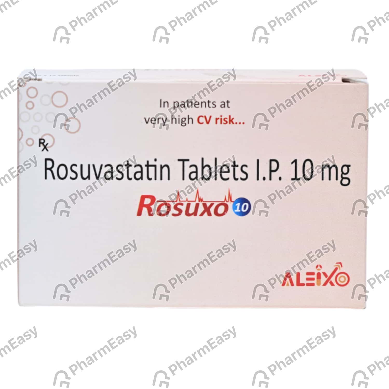 Rosuxo 10 MG Tablet (15): Uses, Side Effects, Price & Dosage | PharmEasy
