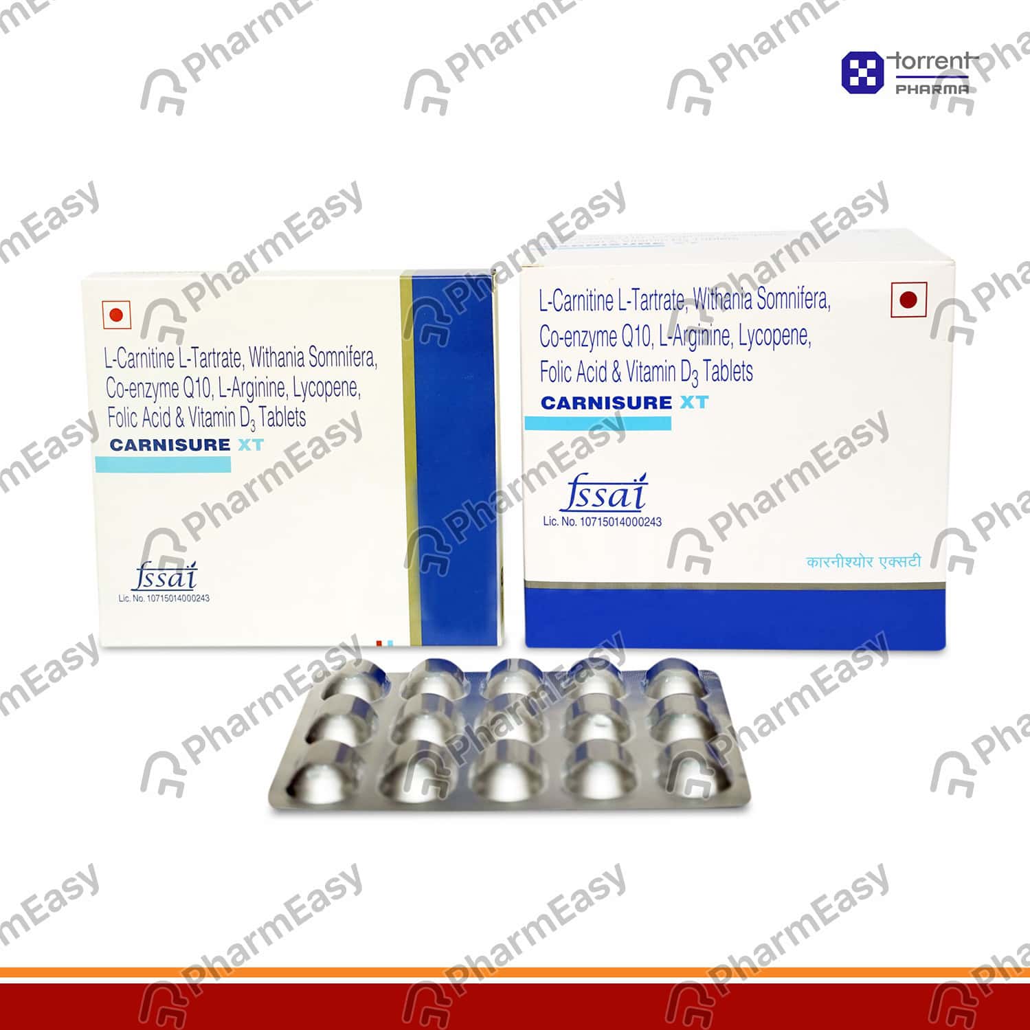 Buy Carnisure Xt Strip Of 15 Tablets Online at Flat 15% OFF | PharmEasy