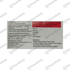 Azax 500 MG Tablet (5): Uses, Side Effects, Price & Dosage | PharmEasy