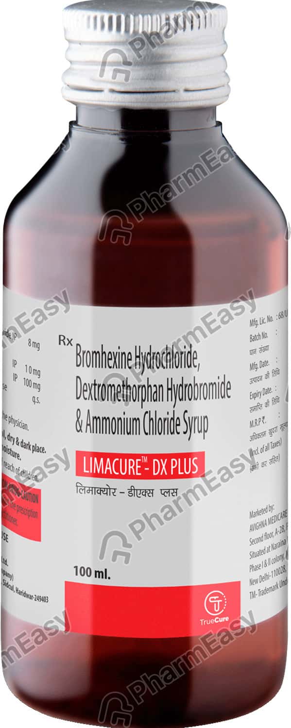 Buy Limacure Dx Plus Bottle Of 100ml Surup Online at Flat 15% OFF ...