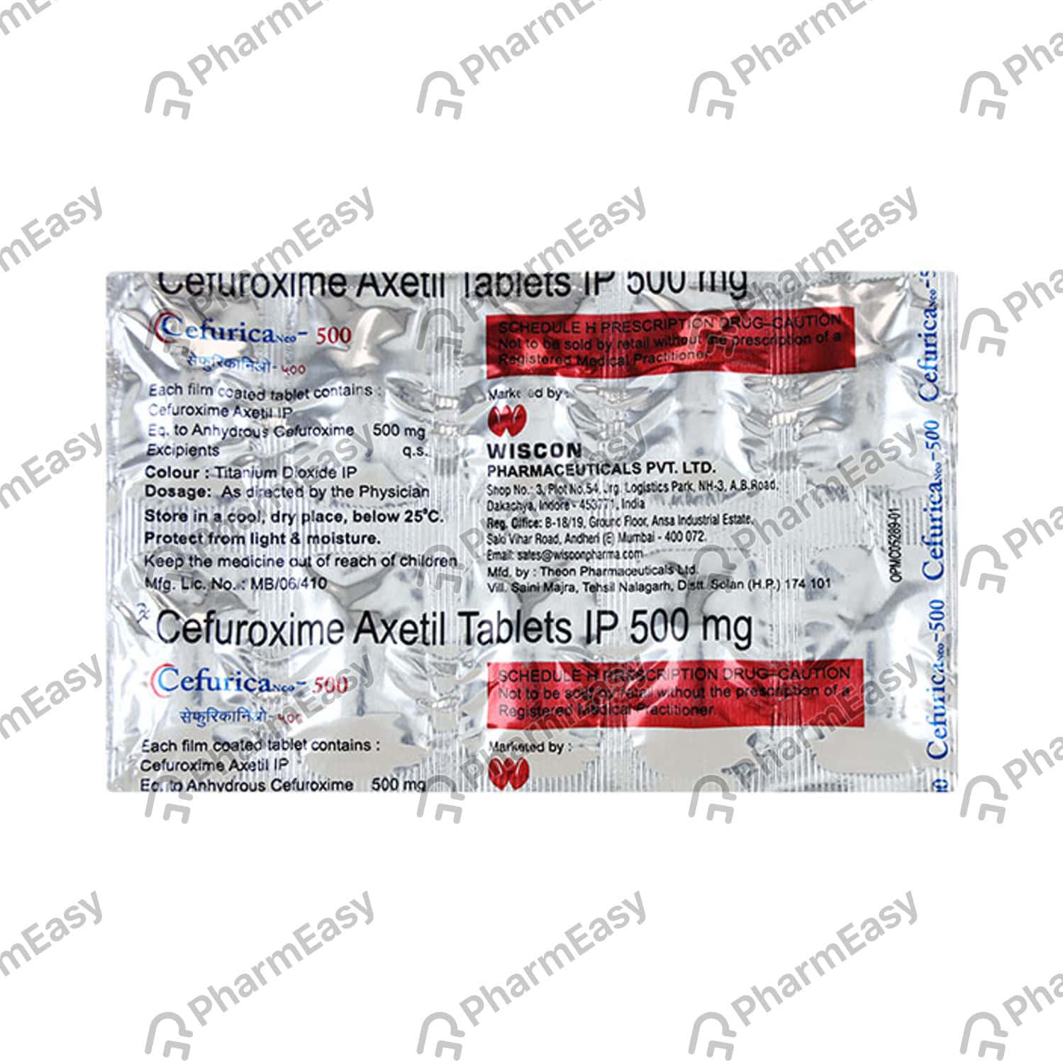 Cefurica 500 MG Tablet (10): Uses, Side Effects, Price & Dosage | PharmEasy