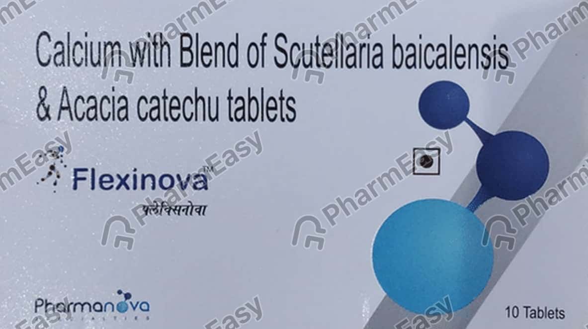 Buy Flexinova Strip Of 10 Tablets Online at Flat 15% OFF | PharmEasy