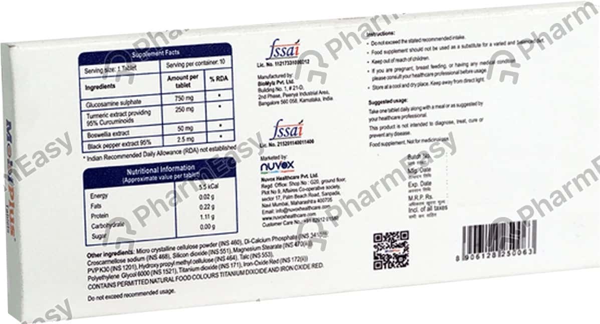 Buy MOBIPLUS SUGAR FREE STRIP OF 10 TABLETS Online & Get Upto 60% OFF ...