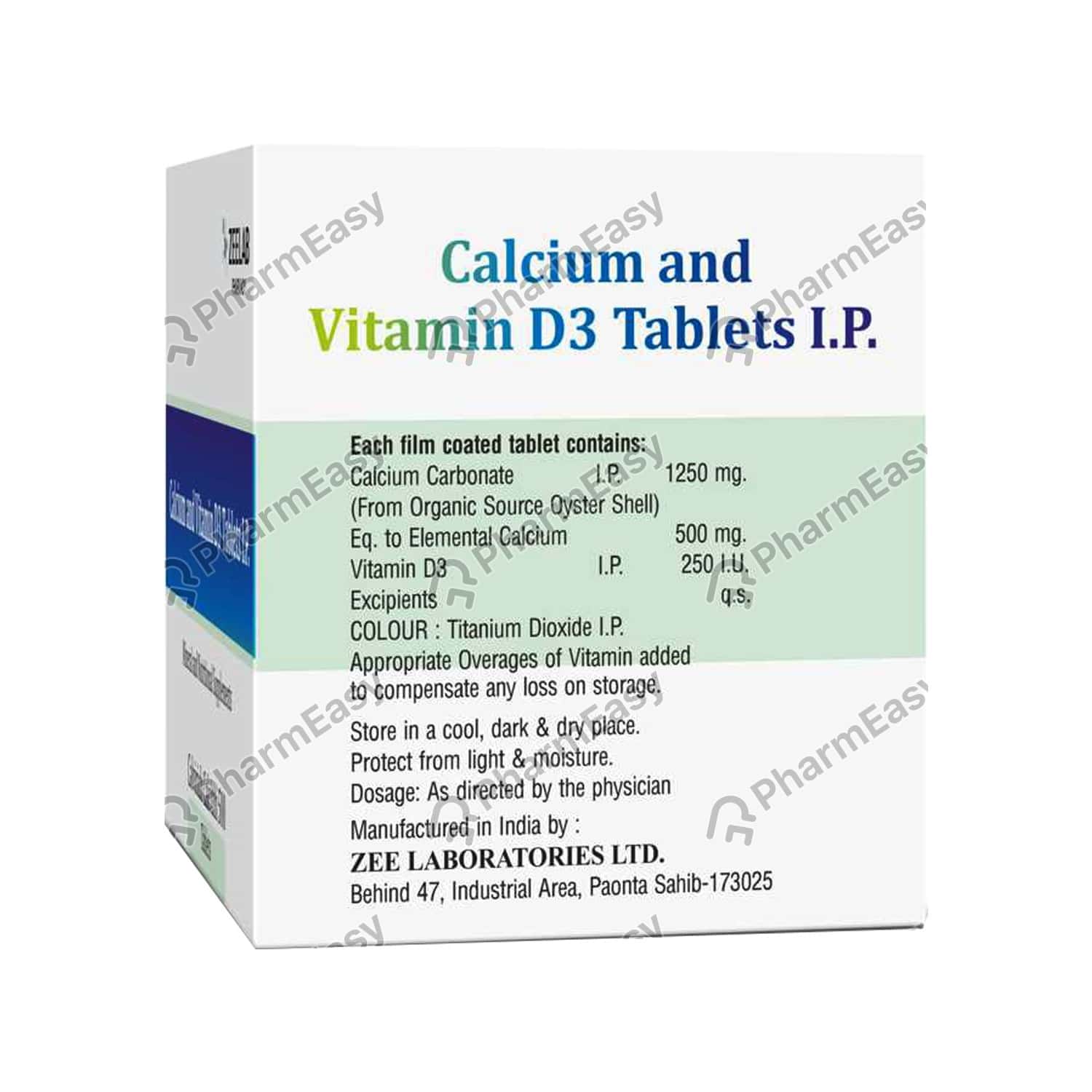 Buy Calvirich Calcium Strip Of 15 Tablets Online at Flat 18% OFF ...