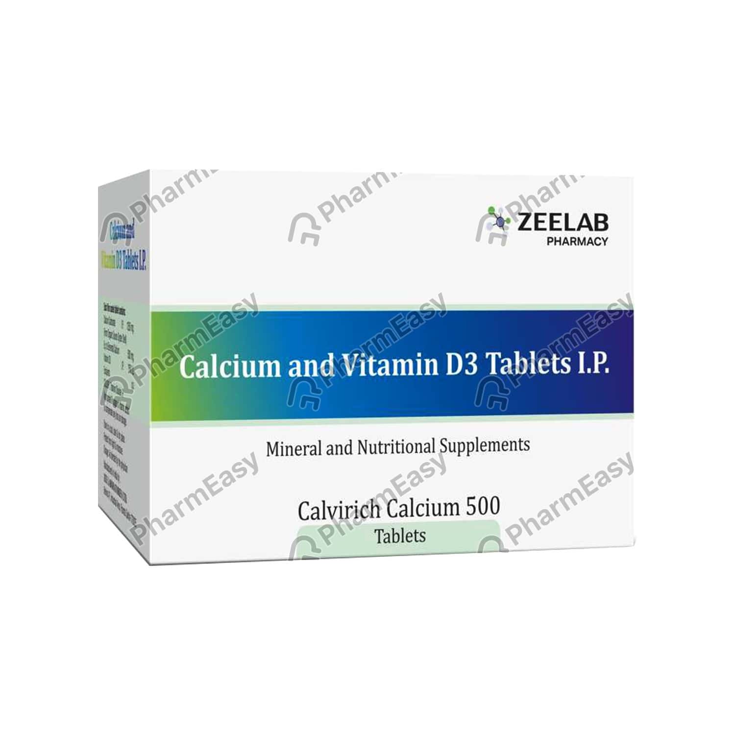 Buy Calvirich Calcium Strip Of 15 Tablets Online at Flat 18% OFF ...