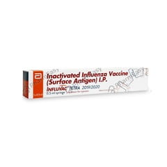 Buy Influvac Tetra 0.5 ML Suspension For Injection (0.5) Online at Flat ...
