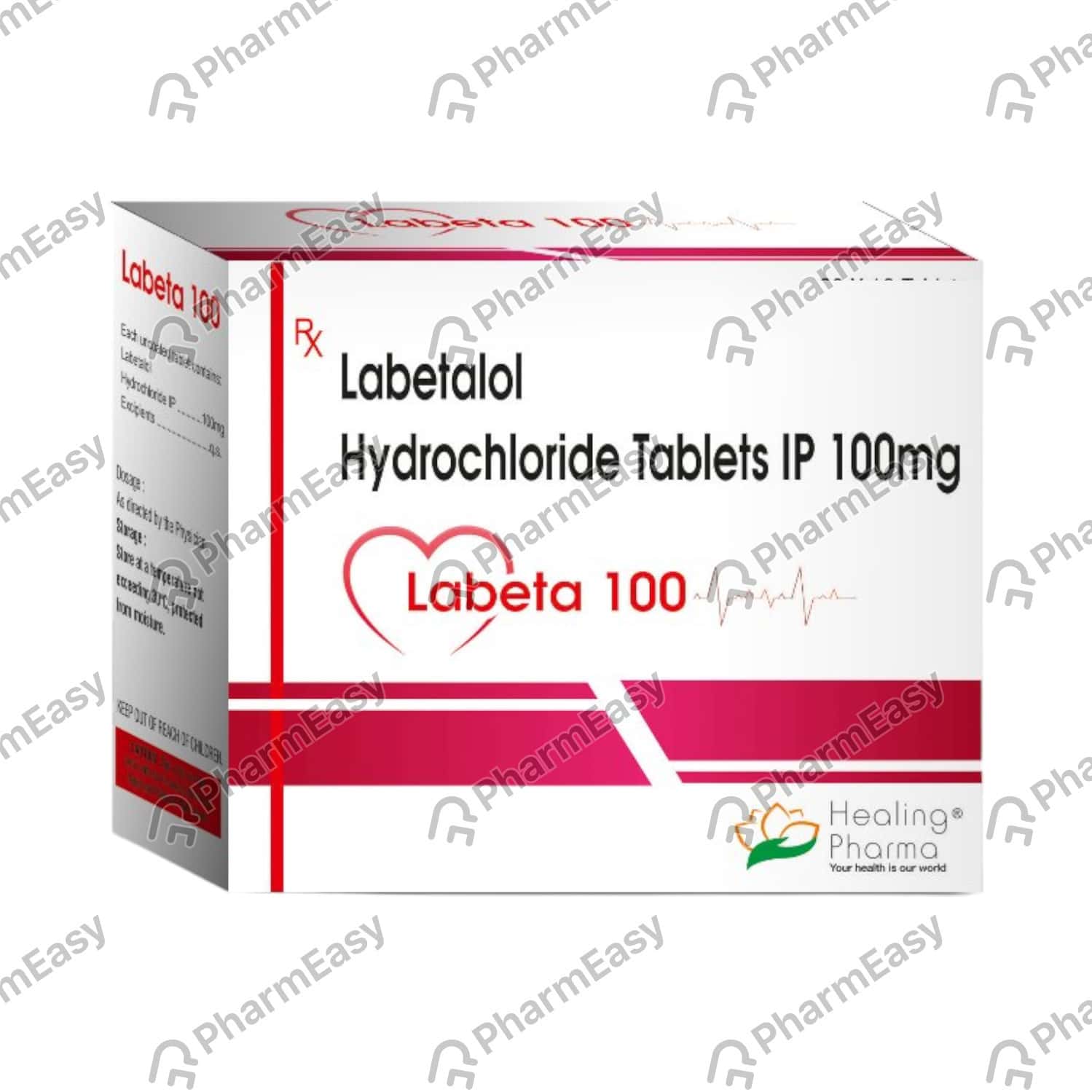 Labeta 100 MG Tablet (10): Uses, Side Effects, Price & Dosage | PharmEasy