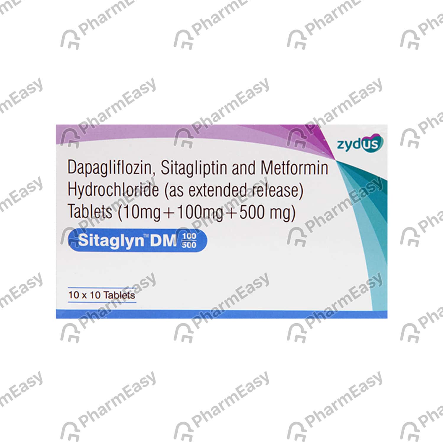 Sitaglyn Dm 100/500mg Strip Of 10 Tablets: Uses, Side Effects, Price ...